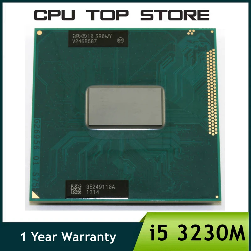 Intel Core I5 3230m Mobile Laptop Cpu Processor Socket G2 / Rpga988b 2 ...