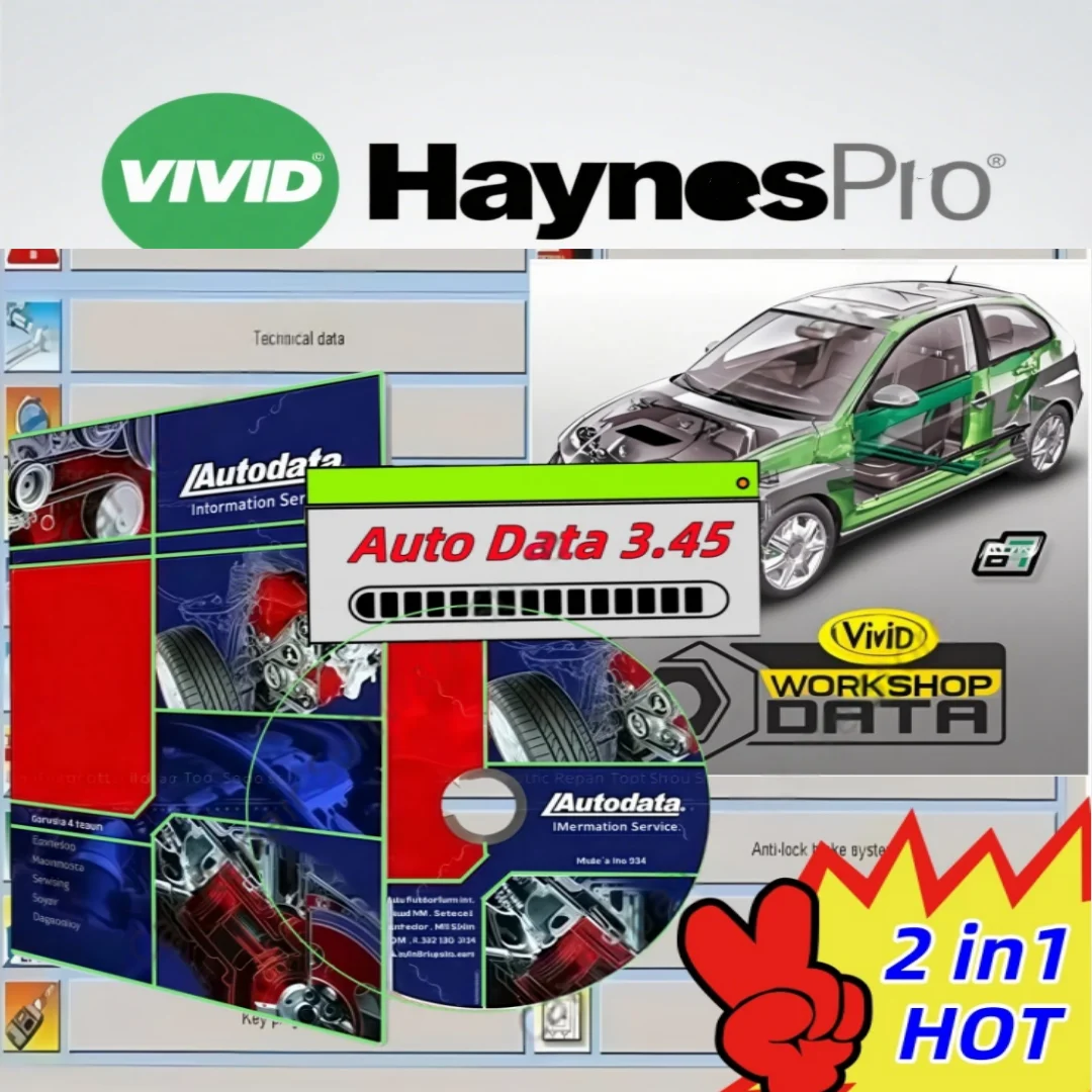 Auto.Data 3.45 Auto Repair Software haynes pro Vivid Workshop 2018.1 ...