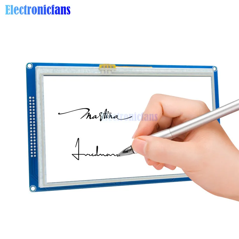 Large-7-Inch-TFT-LCD-Screen-800x480-SSD1963-Touch-PWM-AVR-PC-Controller ...