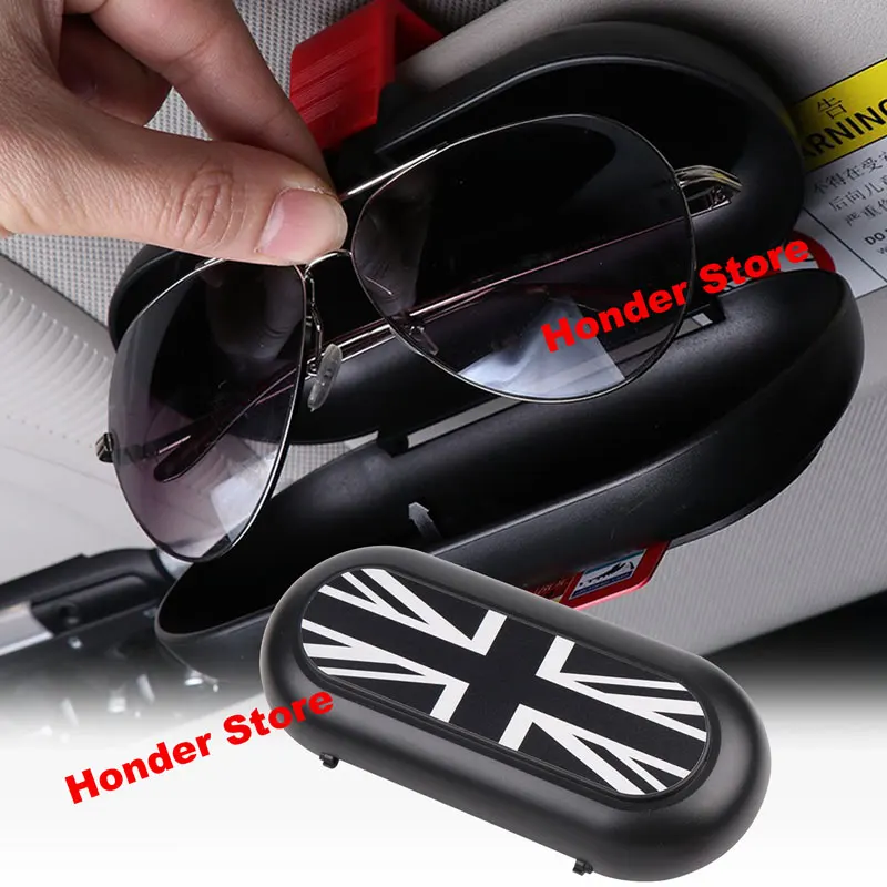 Simple-Style-Car-Mounted-Glasses-Case-Sunglasses-Holder-For-MINI-Cooper ...