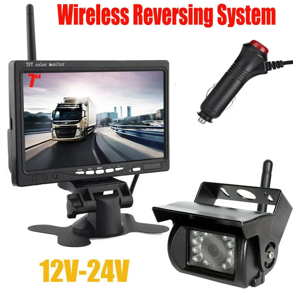 Rear-View-Monitor-Wireless-Truck-Camera-7-Inch-Monitor-For-Trucks-Bus ...