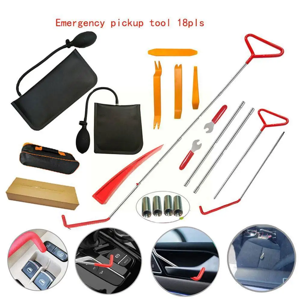 Car-Tool-Car-Window-Door-Key-Anti-Lost-Kit-Inflatable-Air-Pump-Air ...