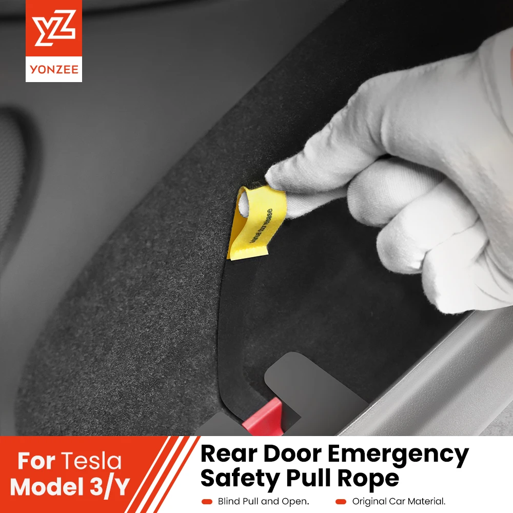 YZ-For-Tesla-Model-3-Highland-Model-Y-2019-2024-Rear-Door-Emergency ...
