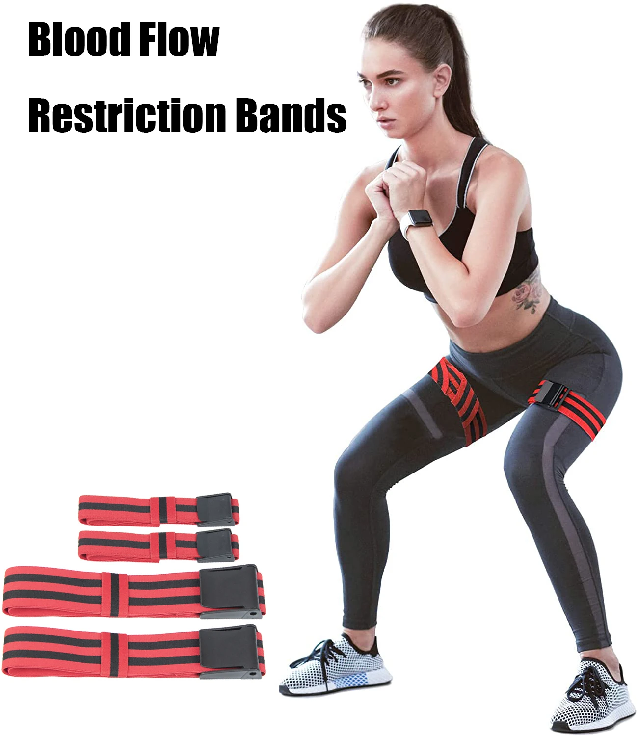 Blood-Flow-Restriction-Bands-Exercise-Elastic-Straps-for-Occlusion ...