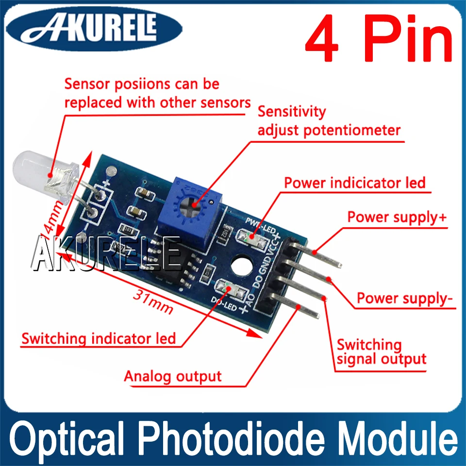 M-dulo-de-fotodiodo-ptico-detecta-Detector-de-luz-de-brillo-m-dulo ...