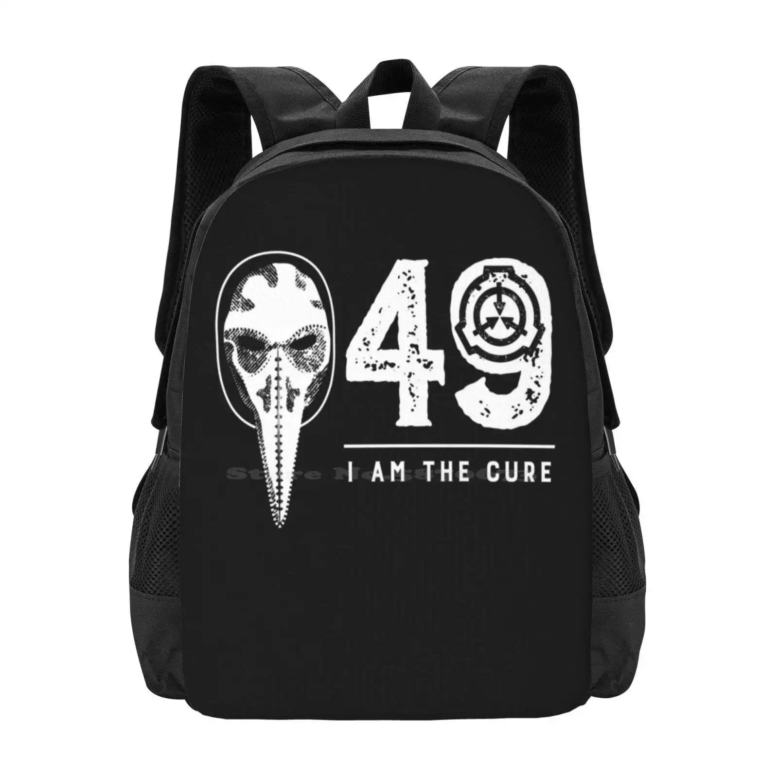 Scp-049-Plague-Doctor-Scp-Foundation-I-Am-The-Cure-Hot-Sale-Backpack ...