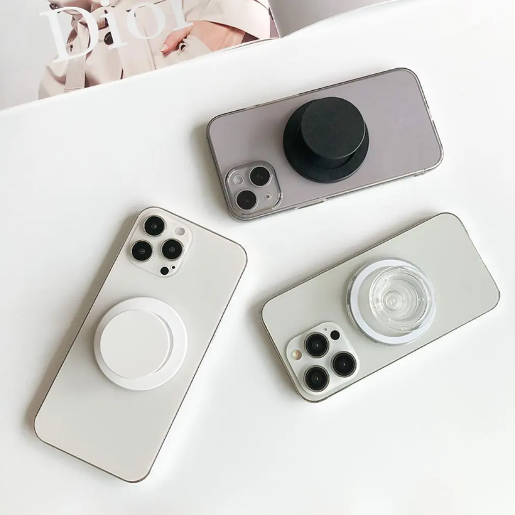 Magnetic-Cell-Phone-Ring-Holder-Folding-Mobile-Phone-Grip-Holder-Socket ...