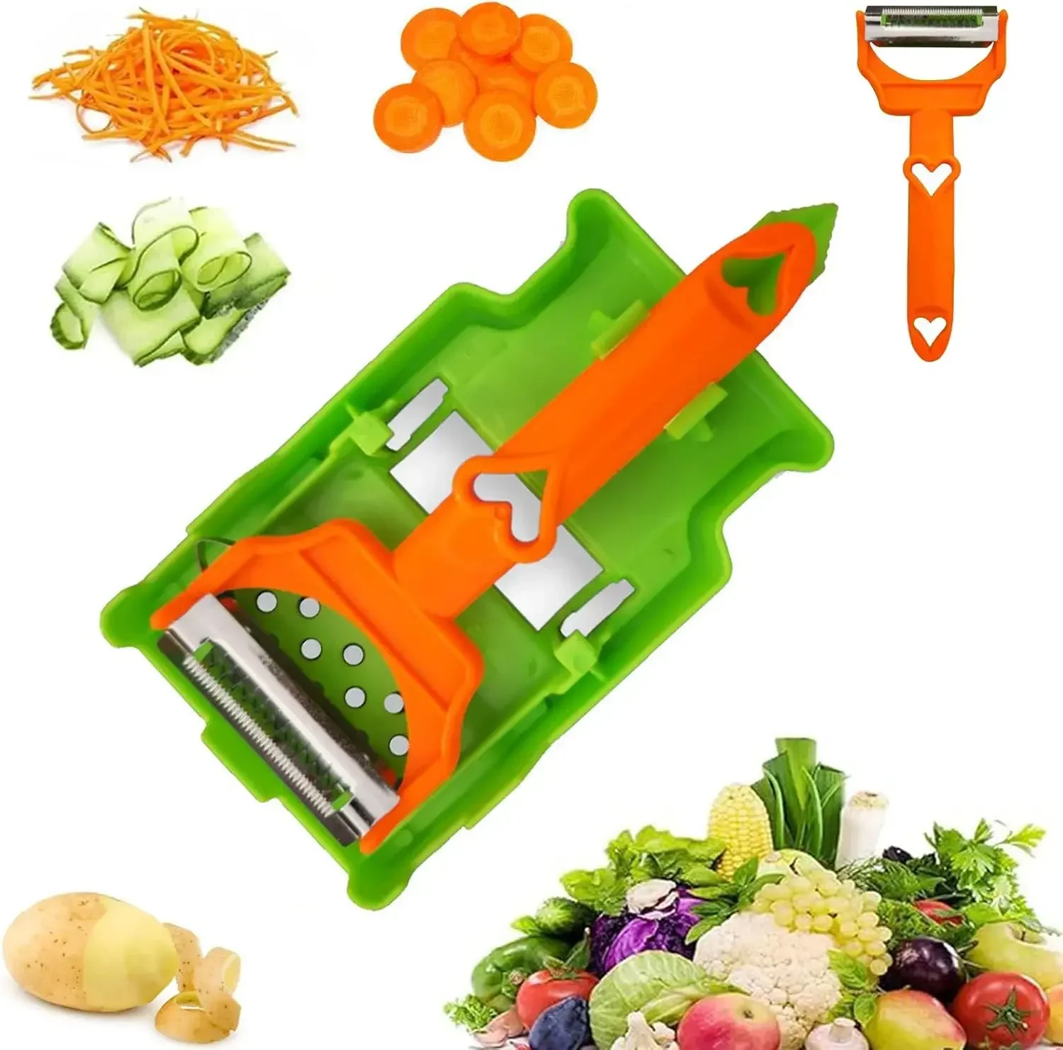 Peeler Multi Peeler Kit Fruit and Vegetable Peeler Home Multi Fruit ...