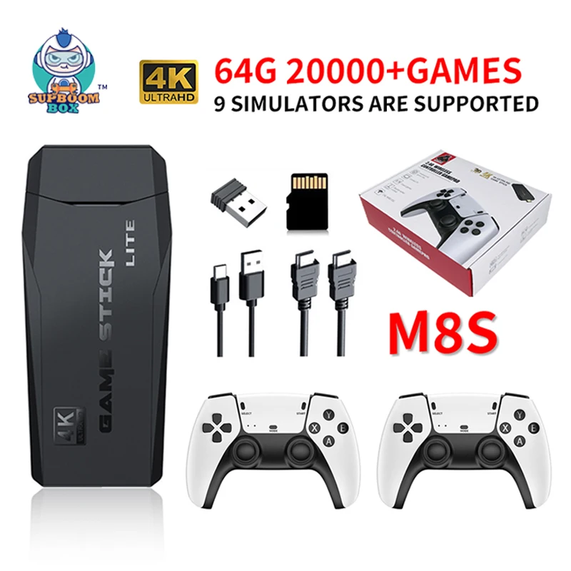 M8S-Video-Game-Console-2-4G-Double-Wireless-Controller-Game-Stick-20000 ...