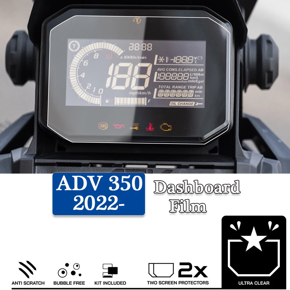 ADV350 Accessories Motorcycle Dashboard Film For HONDA ADV 350 Scratch ...