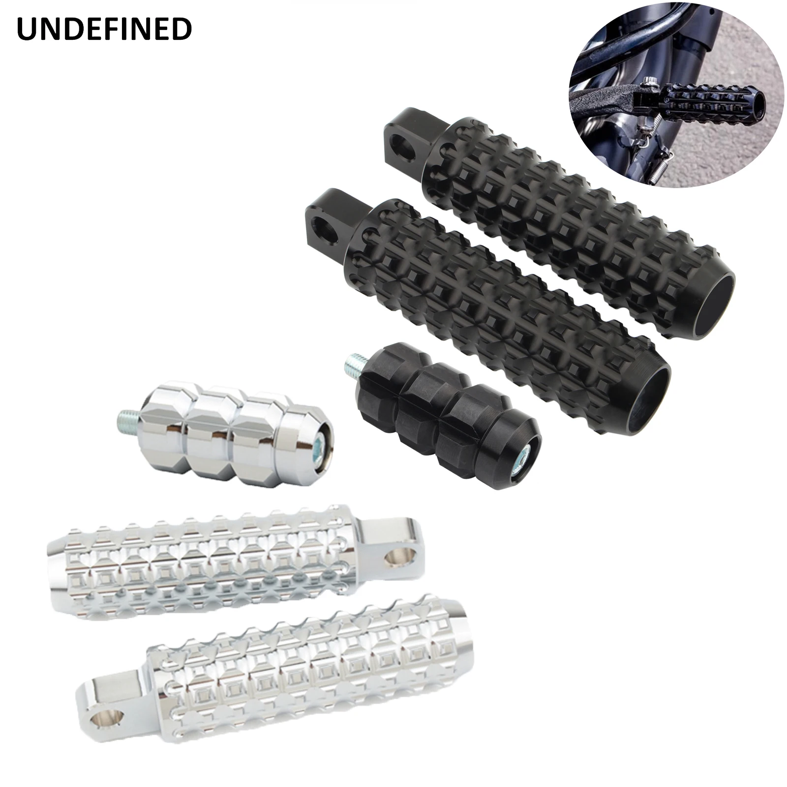 Motorcycle-Front-Rear-Foot-Pegs-Shifter-Peg-For-Harley-Sportster-883 ...