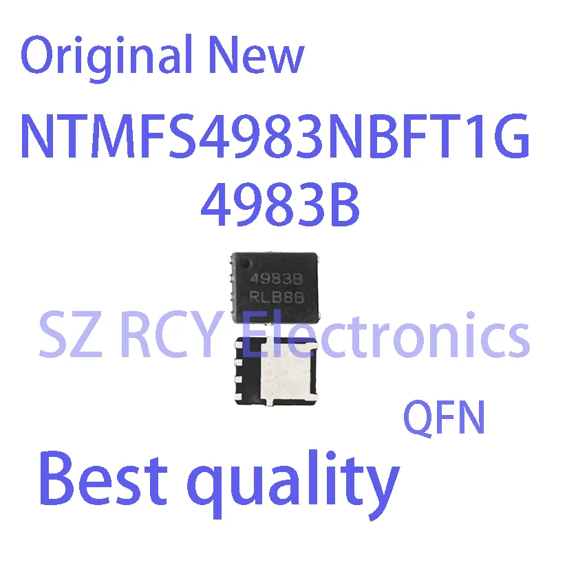 5-10-PCS-New-NTMFS4983NBFT1G-Top-Mark-4983B-QFN-MOSFET-IC-Chip ...