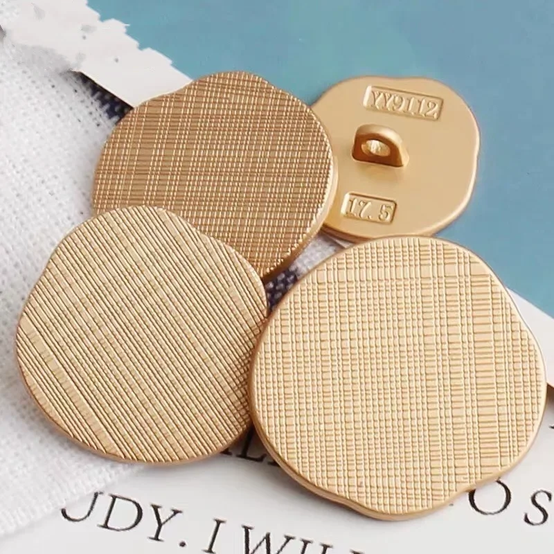 Handmade-DIY-Sewing-Buttons-for-Coat-Golden-Buttons-for-Needlework ...