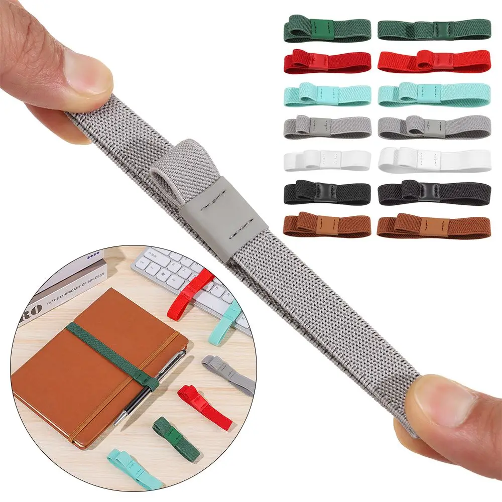 1PC Elastic Band Pen Holder Clip Pen Holder For A5/A6 Notebook Core ...