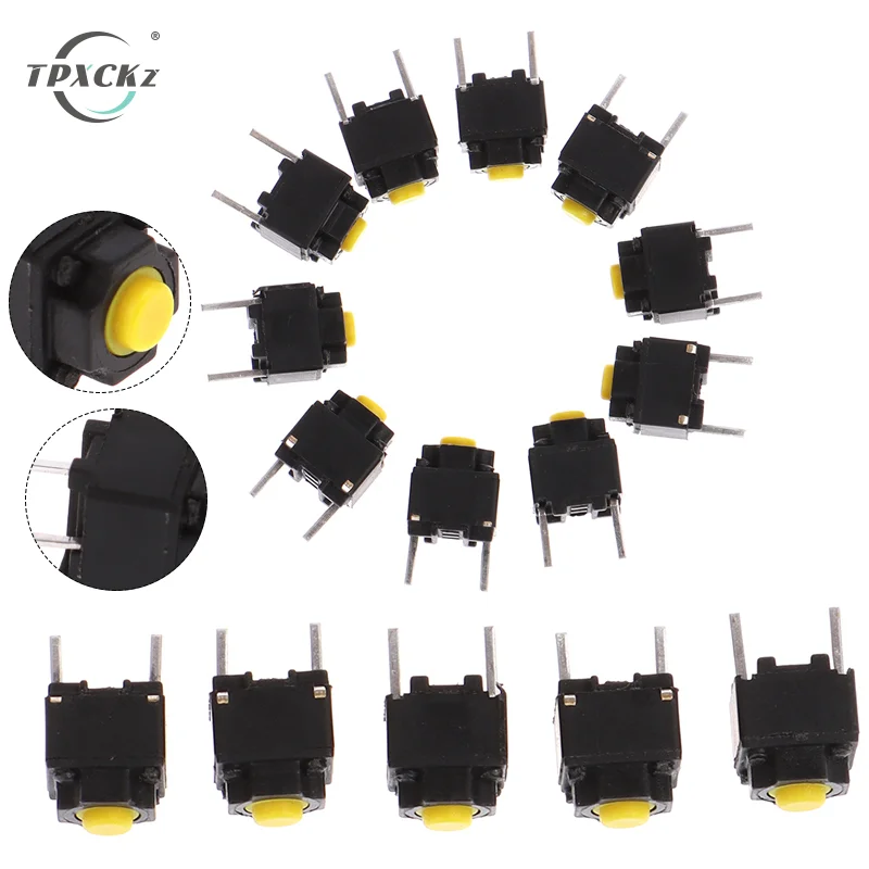 10pcs-Mute-Button-6-6-7-3mm-Silent-Switch-Wireless-Mouse-Wired-Mouse ...