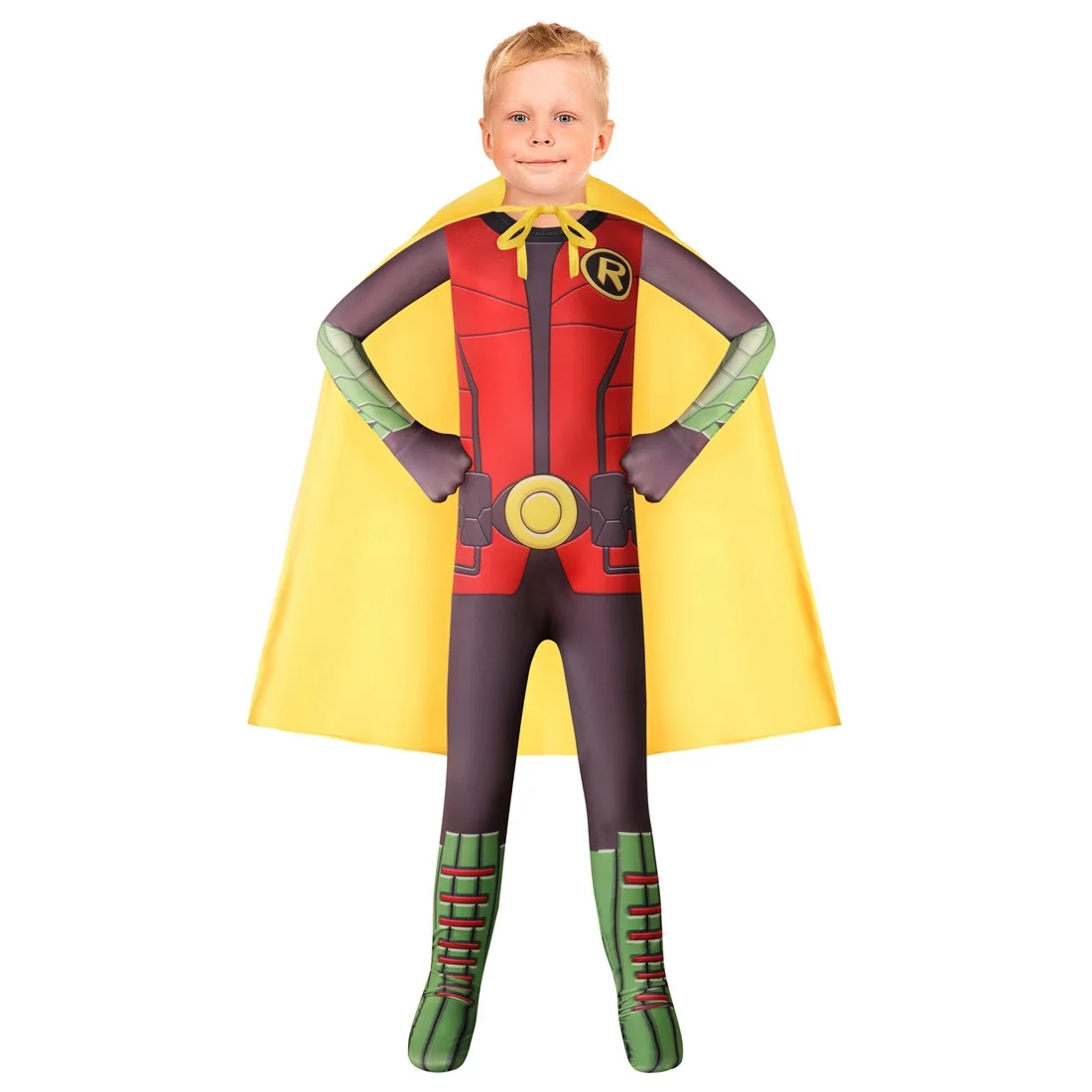 Robin Superhero Costume Boys