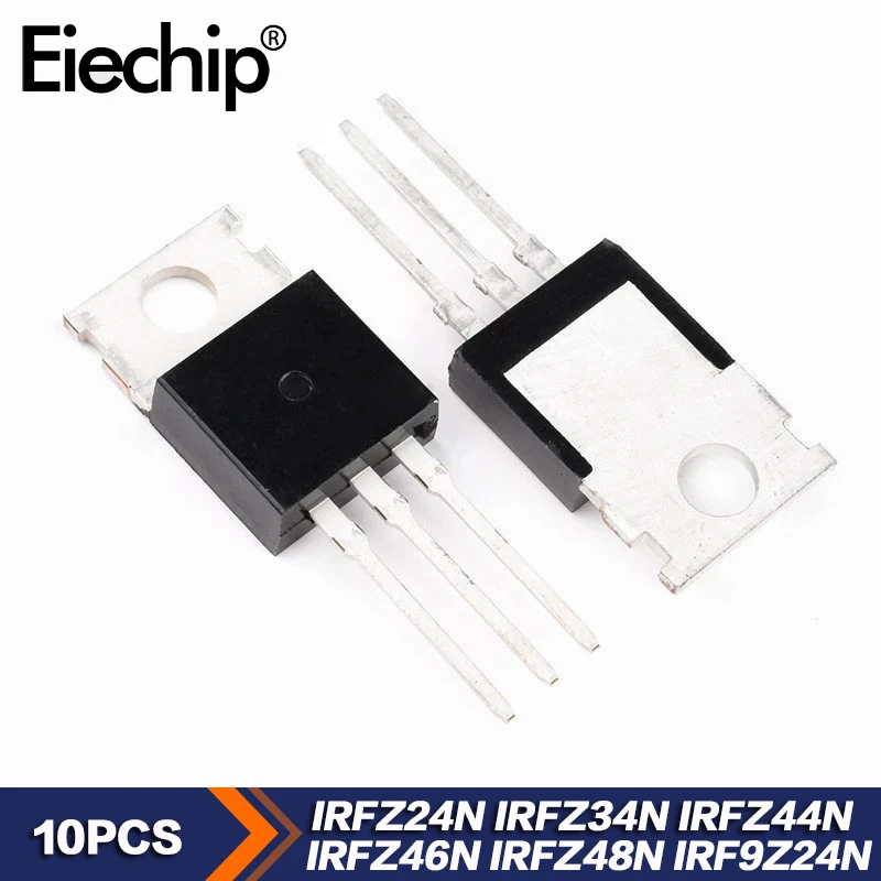 10pcs/lot IRFZ44N Mosfet IRFZ44 IRFZ24N IRFZ34N IRFZ46N IRFZ48N Power ...