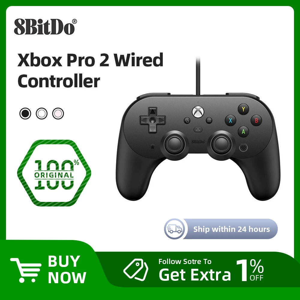 8bitdo Pro 2 Xbox Controller | Wired Xbox One Controller | 8bitdo Pro 2 ...