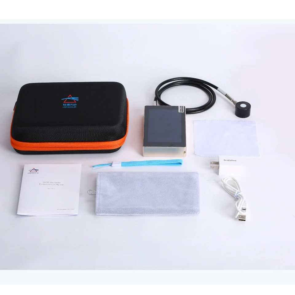 Hopoocolor Handheld Spectrometer OHSP-350C 380-780 Nm LED Light ...