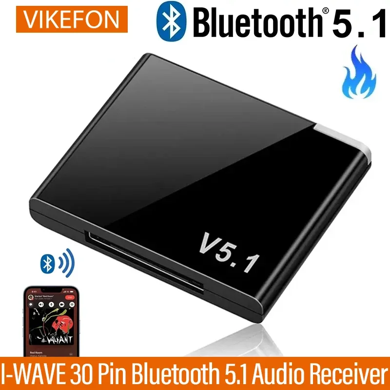 VIKEFON-receptor-de-Audio-I-WAVE-con-Bluetooth-5-1-miniadaptador-inal ...