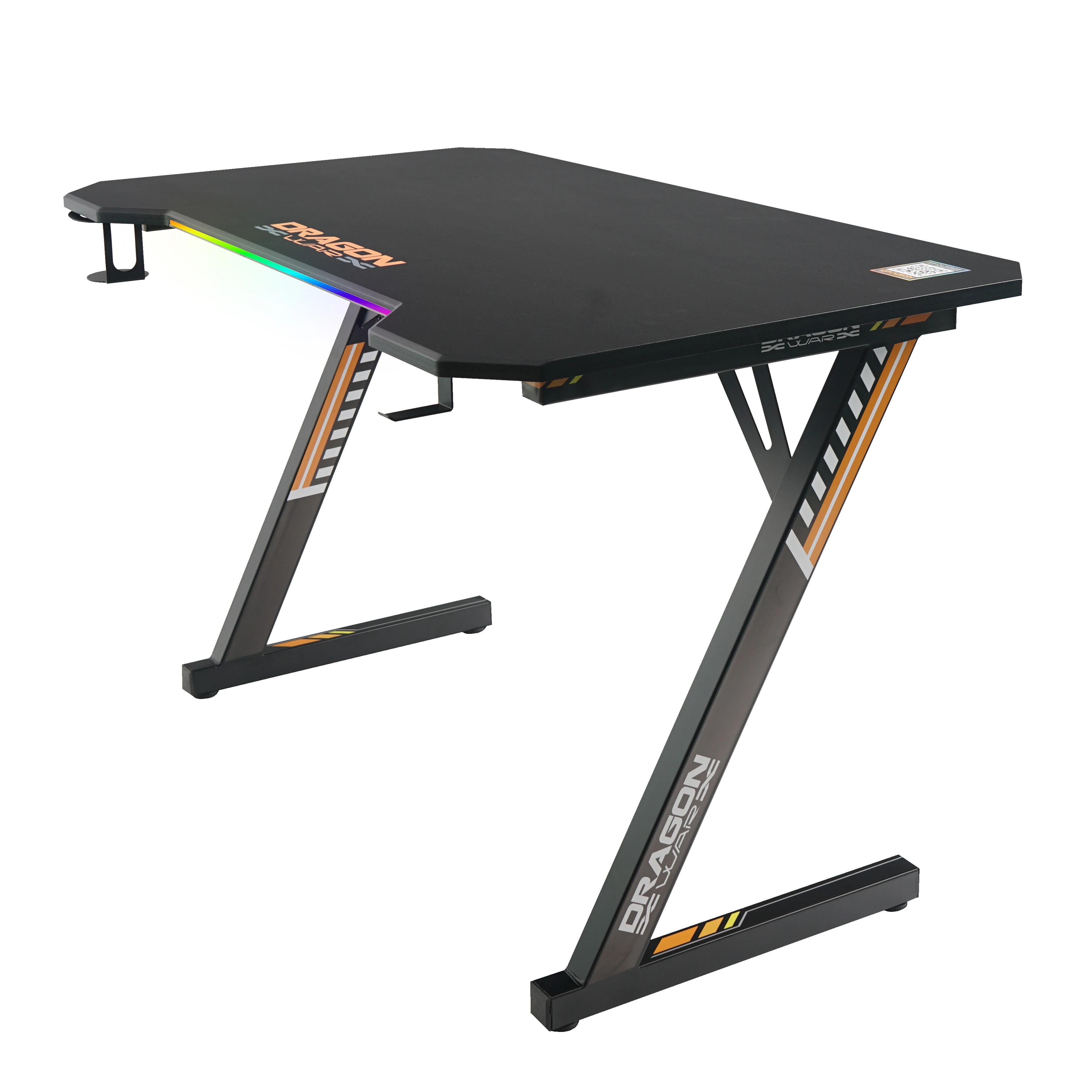 Dragon-War-Gaming-desk-120-140-length-RGB-light-metal-carbon-coated ...