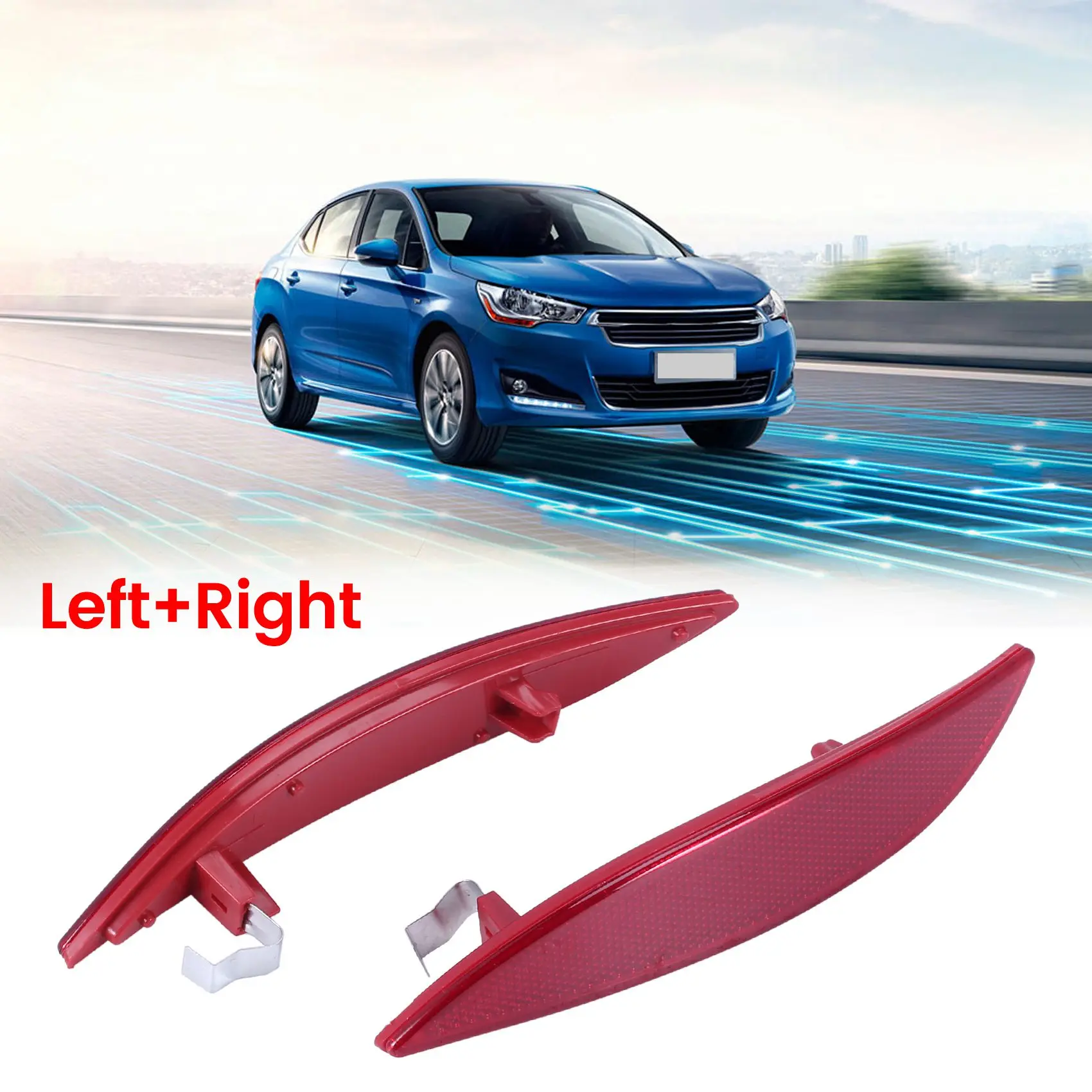 Rear-Bumper-Reflector-Light-Lens-265650004R-for-Renault-Megane-MK3 ...