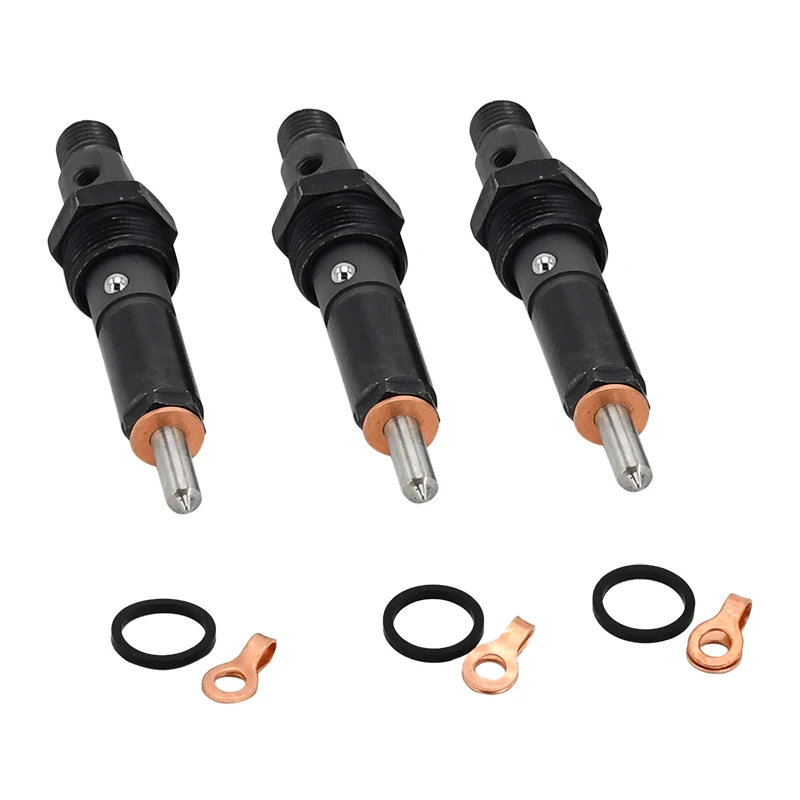 3PCS Fuel Injector 4078719 4089254 6760537 Compatible with Cummins ...