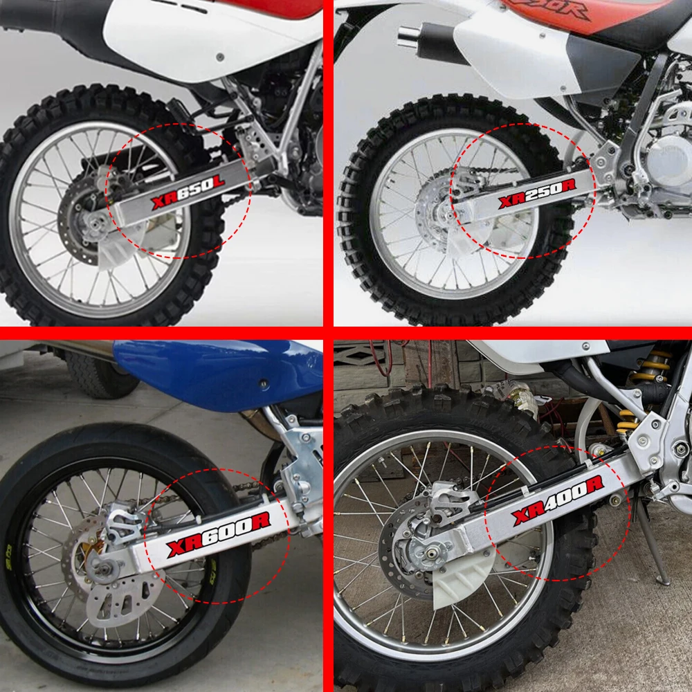 2pcs Motorcycle Swing Arm Decal Sticker Graphics Kit For Honda XR400R ...