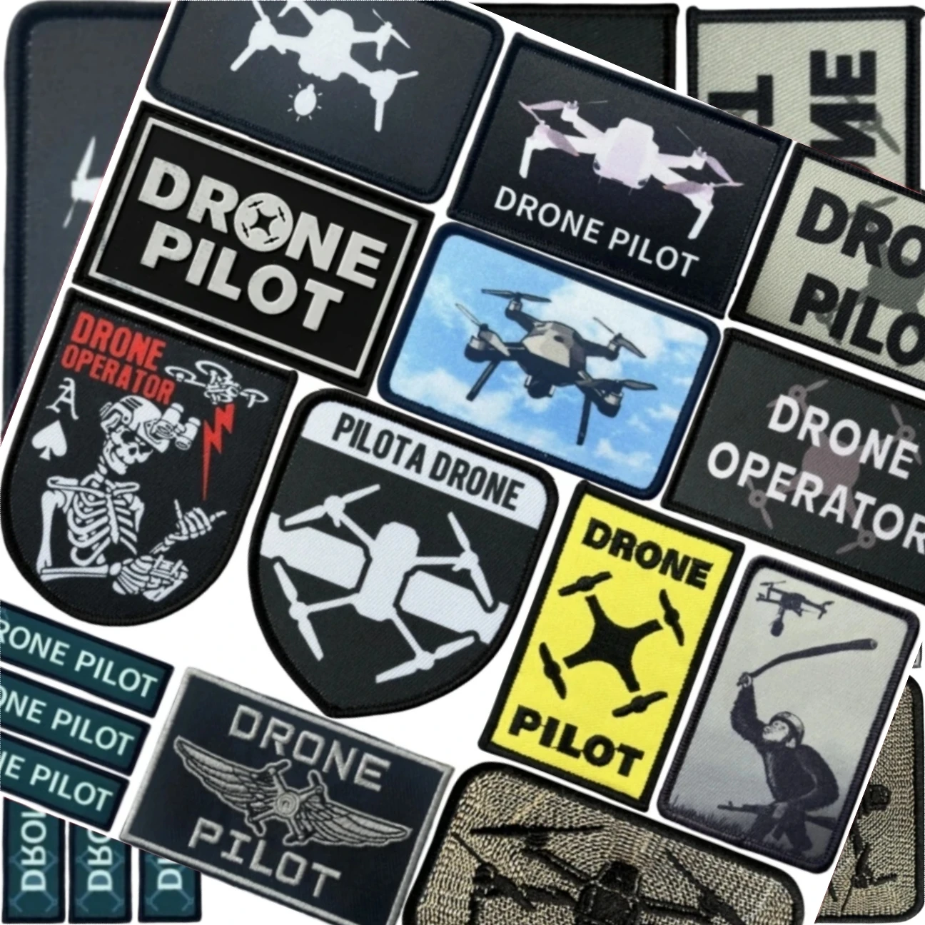 Drone Pilot Morale Tactical Patch Military Armband Drone Operator Ace ...