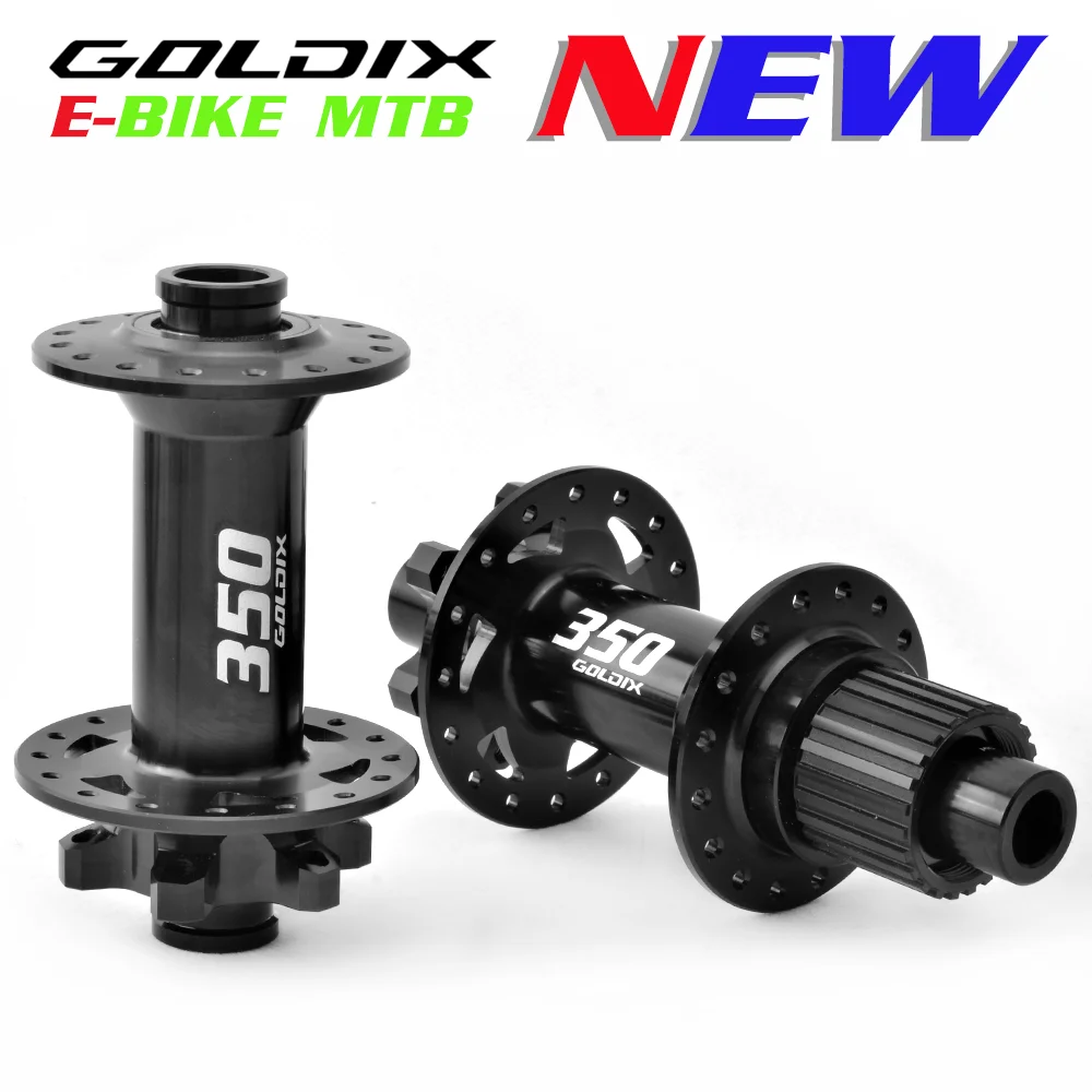 GOLDIX-M350-MTB-Hub-26T-Ratchet-BOOST-32-Hole-J-Bend-6-Bolt-Disc-Brake ...