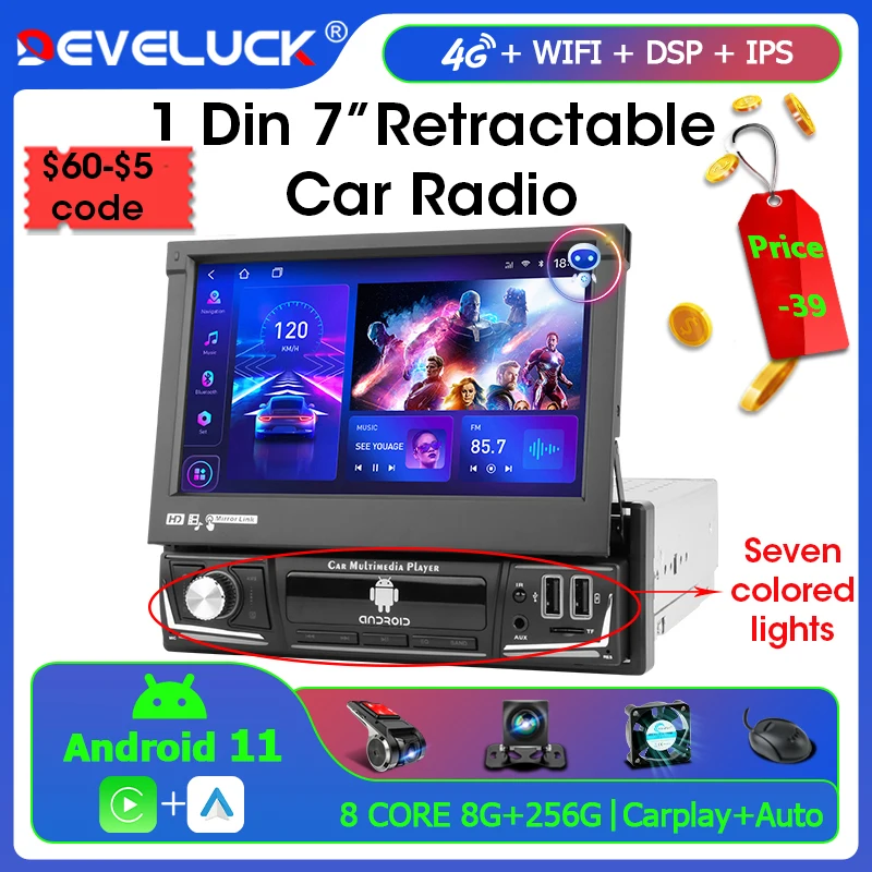 1-Din-Android-Universal-Car-Radio-Multimedia-Video-Player-4G-player-DSP ...