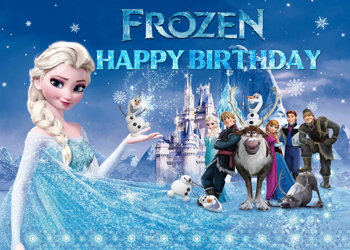 Happy Birthday Frozen Image