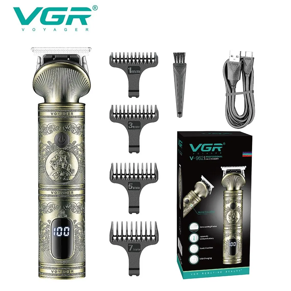 VGR-Hair-Trimmer-Professional-Hair-Clipper-Metal-Hair-Cutting-Machine-Electric-Cordless ...