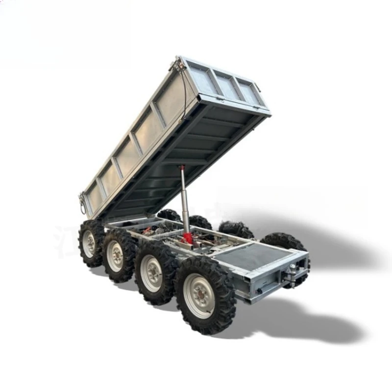 Eight-wheel eight-wheel drive creeper wheeled remote control electric ...