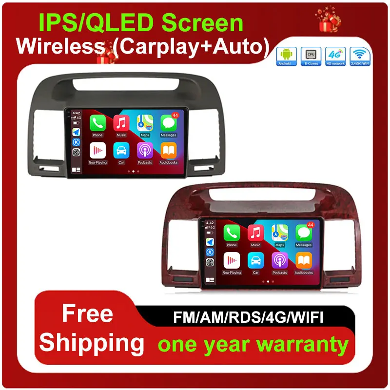 Android-14-For-Toyota-Camry-5-2002-2003-2004-2005-2006-Car-Radio ...