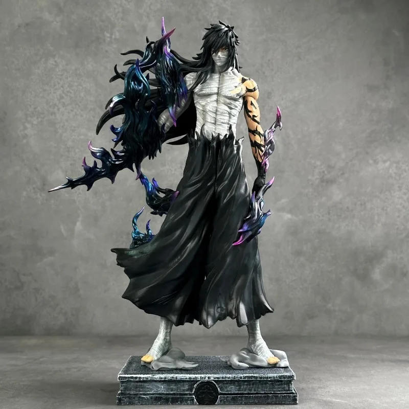 Figura de anime CHENG Bleach Ichigo Kurosaki Mugetsu de 33CM em ABS e ...