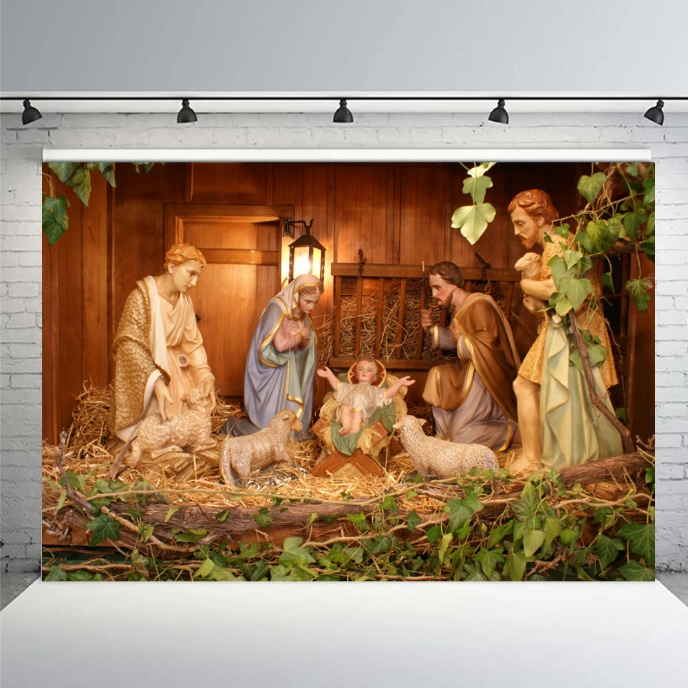 Christmas Nativity Scene Backdrops