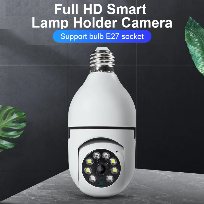 Home-Wireless-Bulb-Camera-WiFi-APP-Baby-Real-Time-Remote-Monitor-1080P ...