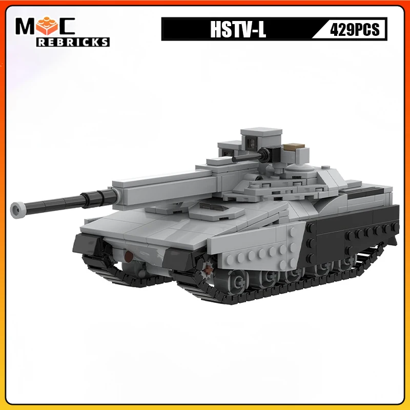 MOC-US-Army-Armored-Vehicle-HSTV-L-Prototype-Light-Tank-Military ...