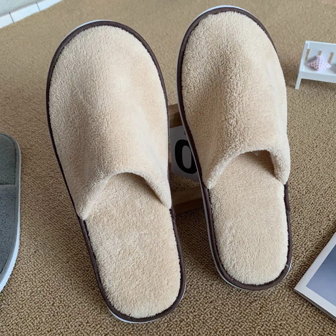 Disposable-Slippers-Hotel-Travel-Slipper-Sanitary-Party-Home-Guest-Use ...