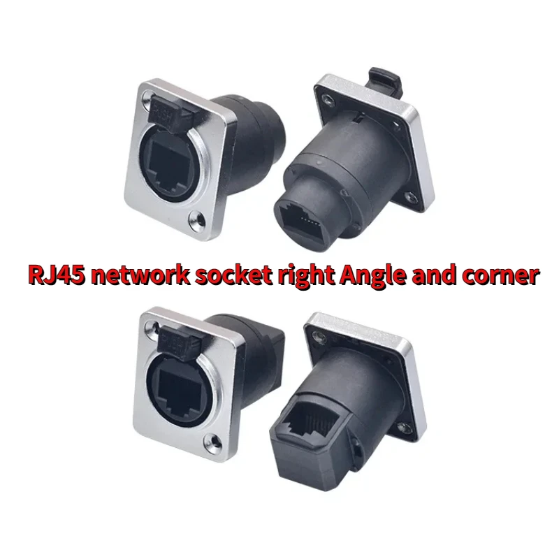 RJ45-waterproof-connector-plug-D-type-panel-mount-socket-ip65-Ethernet ...