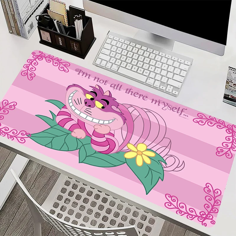 Cheshire-Cat-Alice-In-Wonderland-Mouse-Pad-PC-Pink-Kawaii-Cartoon-Anime ...