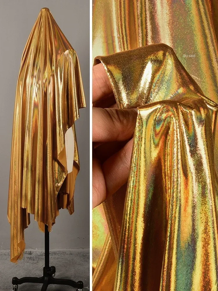 Elastic-Bronzing-Fabric-Glazed-Golden-Illusion-Soft-Glossy-Upholstery ...