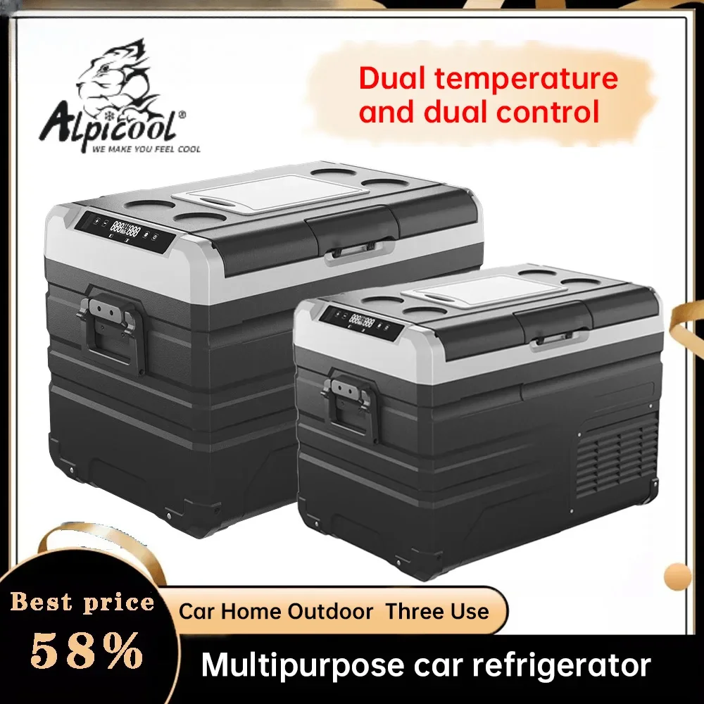 Alpicool-35L-45L-55L-Car-Refrigerator-Freezer-Cooler-Auto-Fridge ...