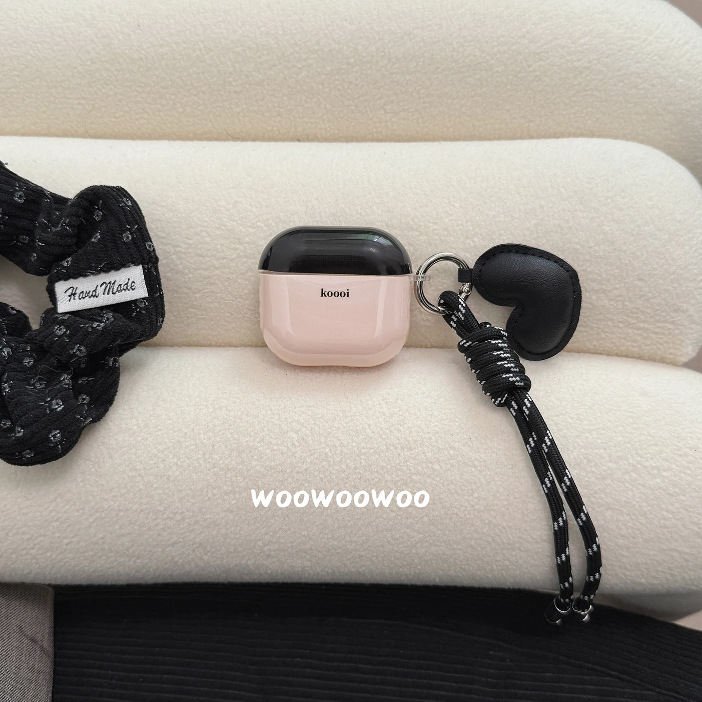 3D bagel Chain Pendant Headset Case For Airpods 1 2 3 Cover Shockproof ...
