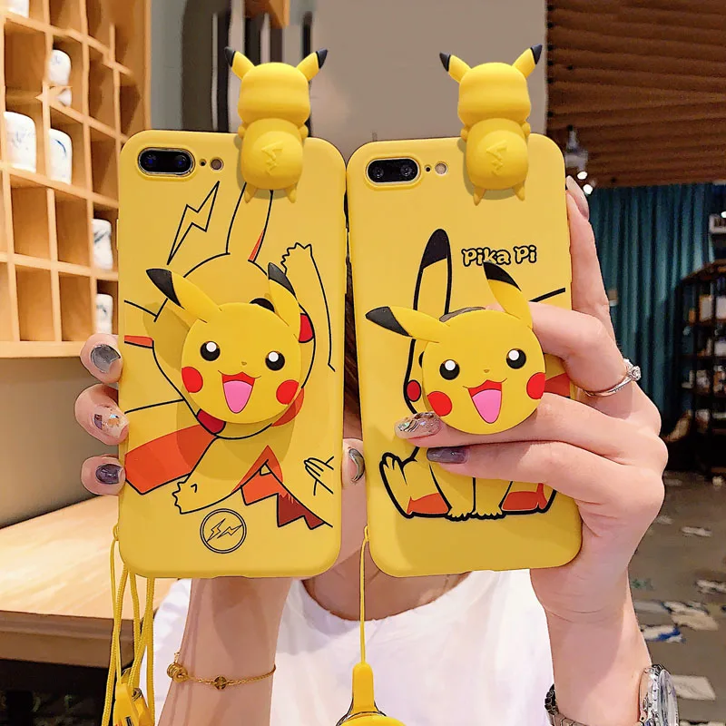 Phone Case Pikachu Iphone | Iphone 6s Pokemon Pikachu Case - Iphone 6 7 ...