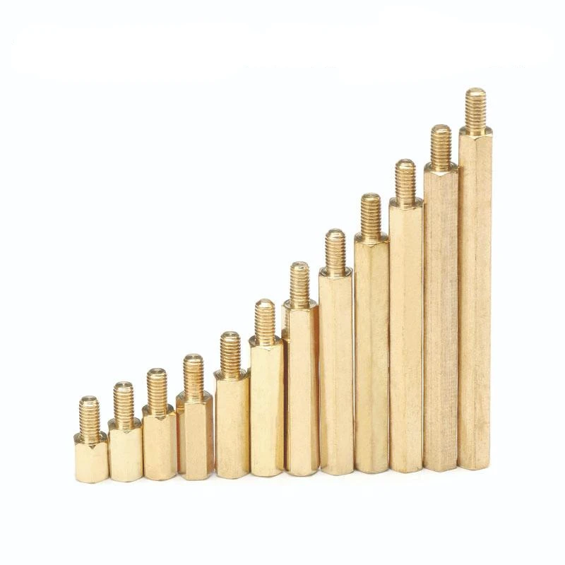 Columna de aislamiento de cobre hexagonal de un solo paso, columna de ...