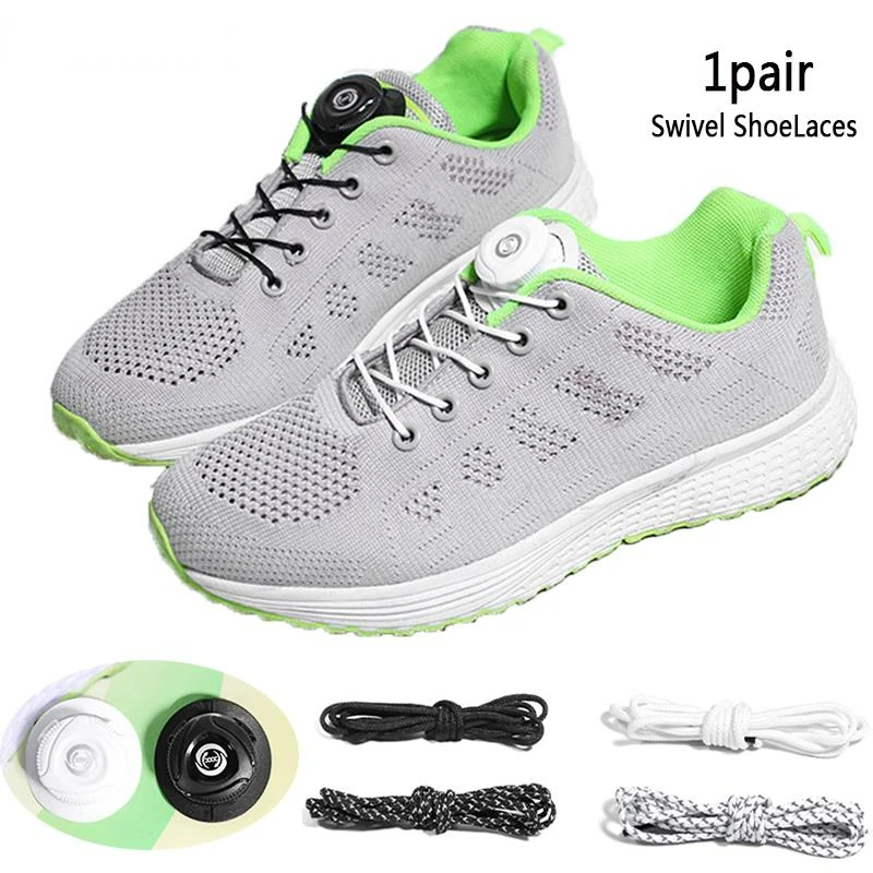 1Pair-Sneaker-ShoeLaces-Elastic-No-Tie-Shoe-Laces-Stretching-Lock ...