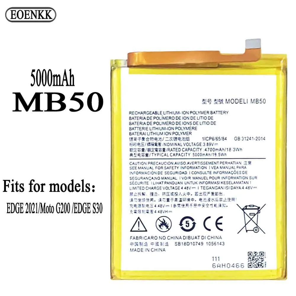 MB50-BATTERY-For-Motorola-MOTO-EDGE-2021-Moto-G200-EDGE-S30-Repair-Part ...