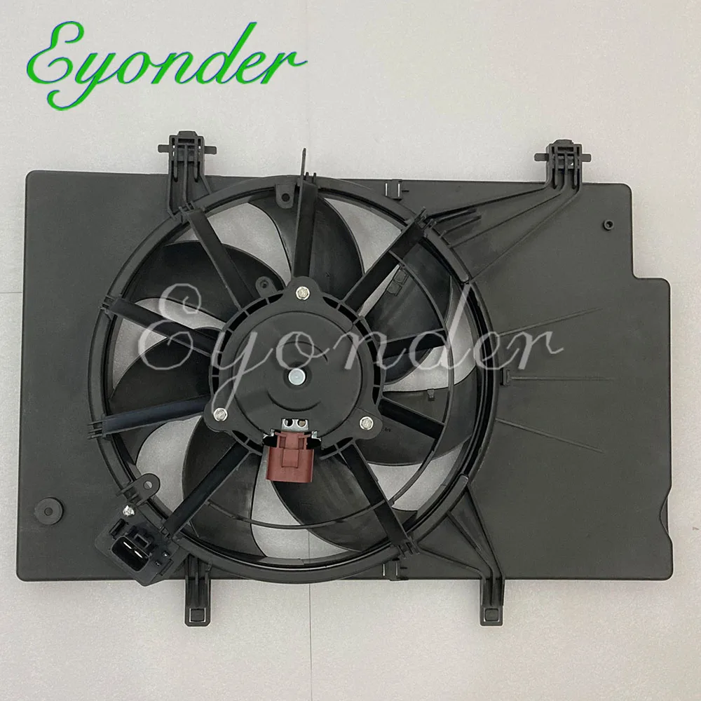 Engine-COOLING-A-C-RADIATOR-CONDENSER-Electronic-Fan-for-Ford-Fiesta ...